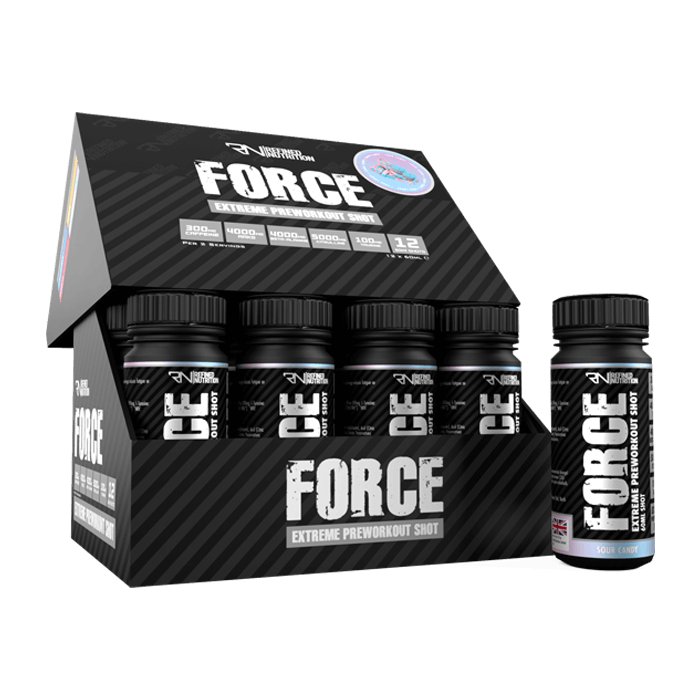 Force Pre-Workout Shots (Box of 12)